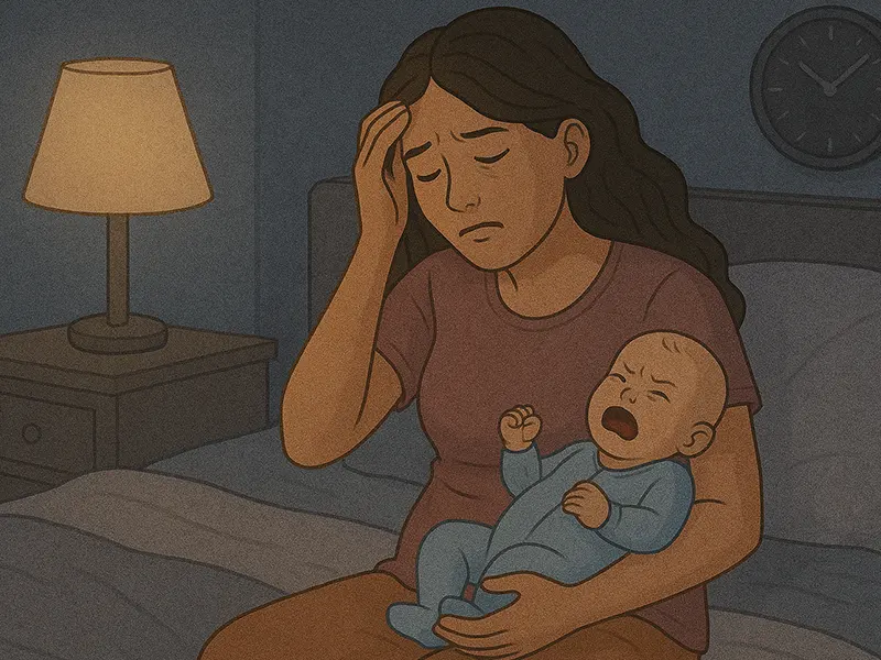 How Sleep Deprivation Worsens Stress for New Moms